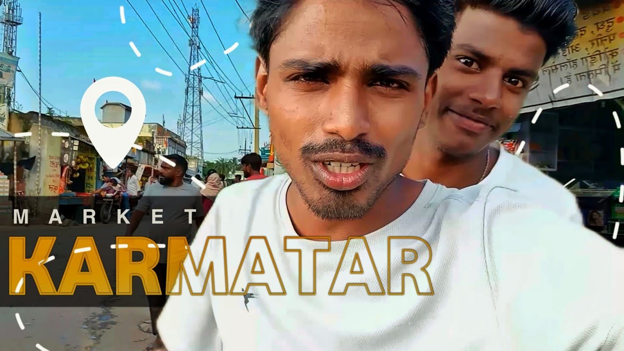 करमाटाँड बजाय। विद्यासागर रेलवे स्टेशन। Karmatar Market . #karmatar # ...