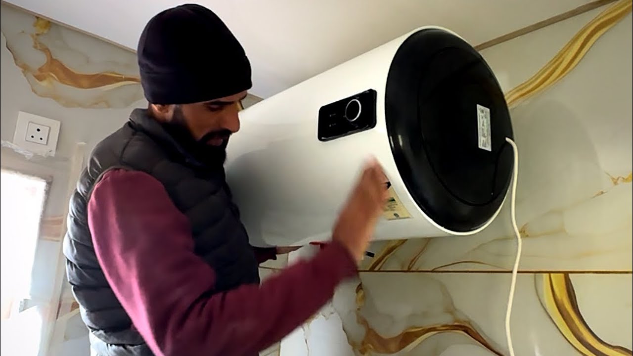 How to install geyser // Horizontal Geyser ko kaise lagana hai - YouTube