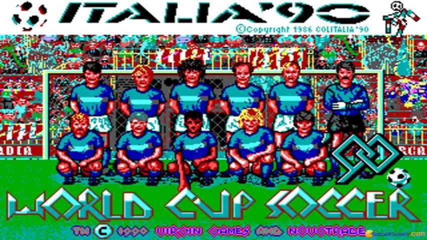 World Cup Soccer gameplay (PC Game, 1989) - YouTube