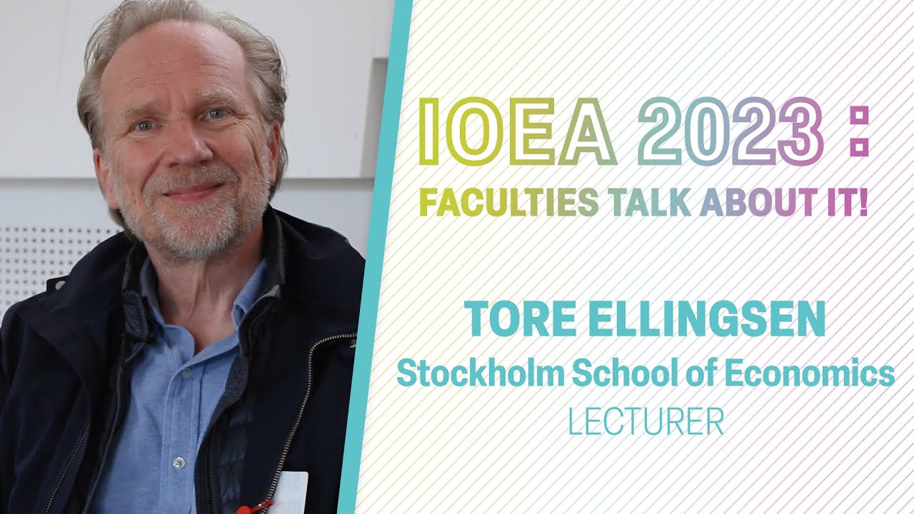 IOEA 2023: Faculties speak about it! - Tore Ellingsen - YouTube