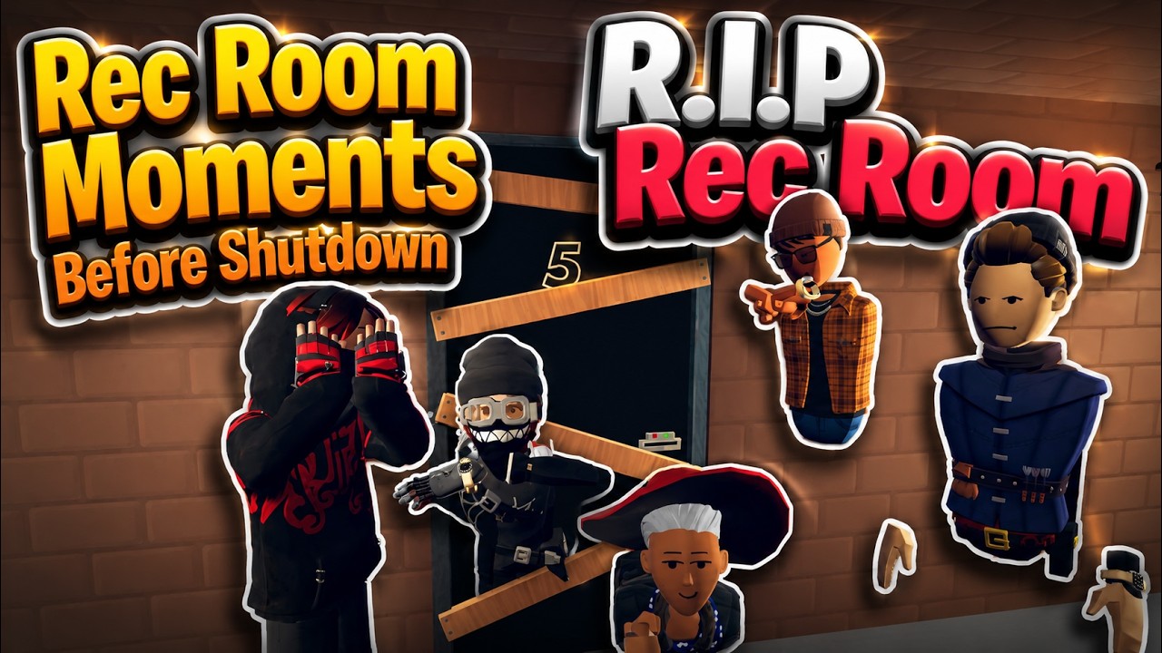 Rec Room Moments Before Shutdown... - YouTube