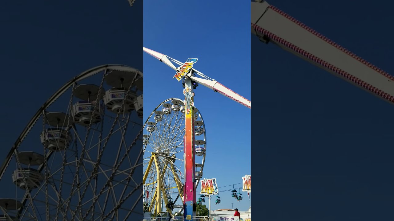Mach3 Biggest Highest Ride In Great Calgary Stampede Canada, Best ...