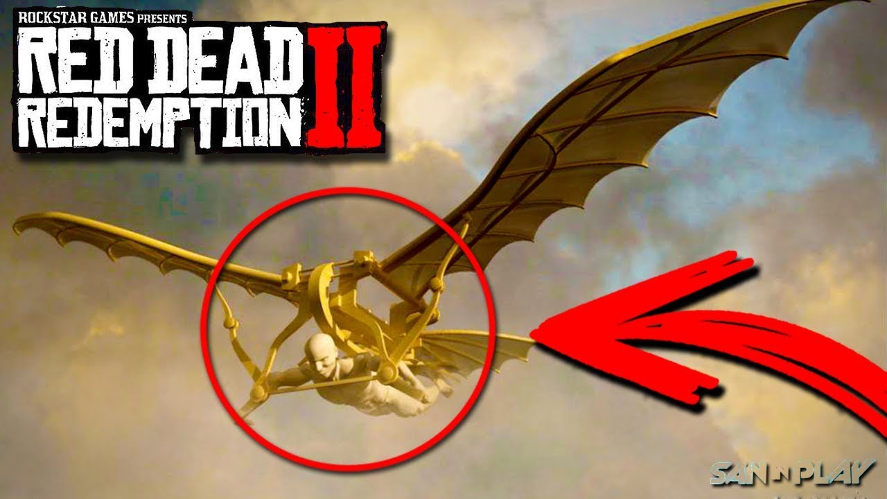 MÁQUINA VOADORA SECRETA! *Primeiro Avião do Mundo* (Easter Egg) | Red ...