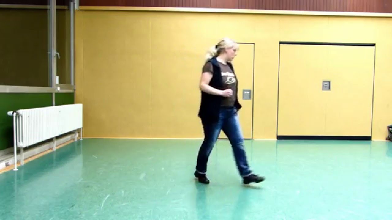 Line-Dance Kurs: Toes, 1. Teil, Demo & Schritterklärung (deutsch) - YouTube
