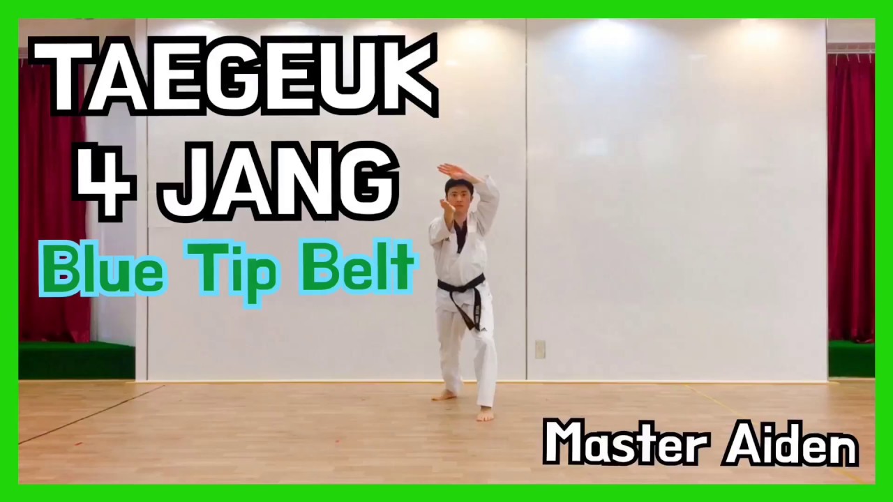 [TKD] POOMSAE | TAEGEUK 4 JANG | Master Aiden - YouTube