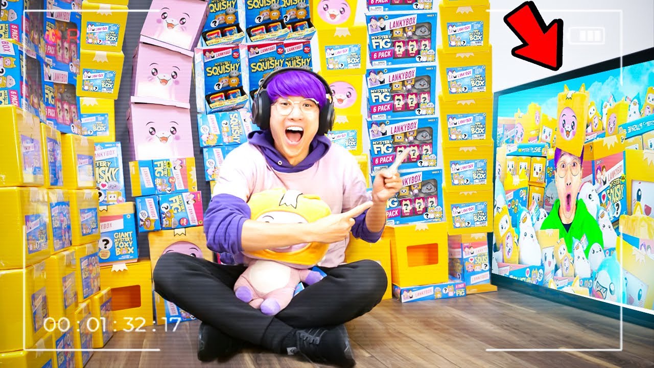 THE LANKYBOX *ULTIMATE UNBOXING* (NEW SECRET LANKYBOX MERCH!) - YouTube