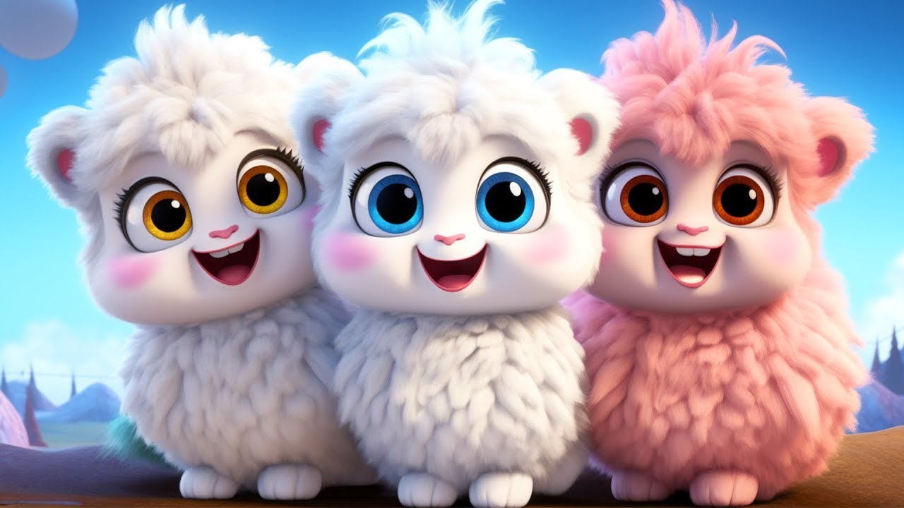 𝑵𝑬𝑾 Three Little Sheep #wheelsonthebus #soundvariations - Baby songs ...