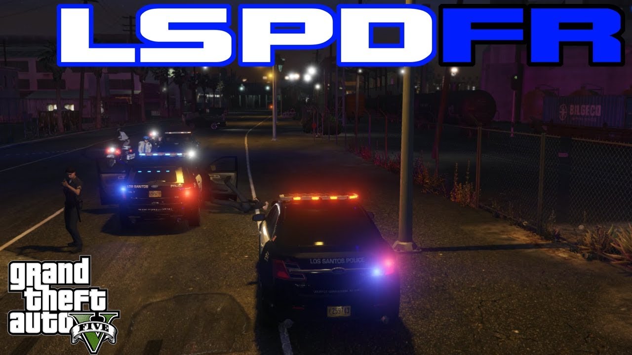 LSPDFR 1 - First patroll - YouTube