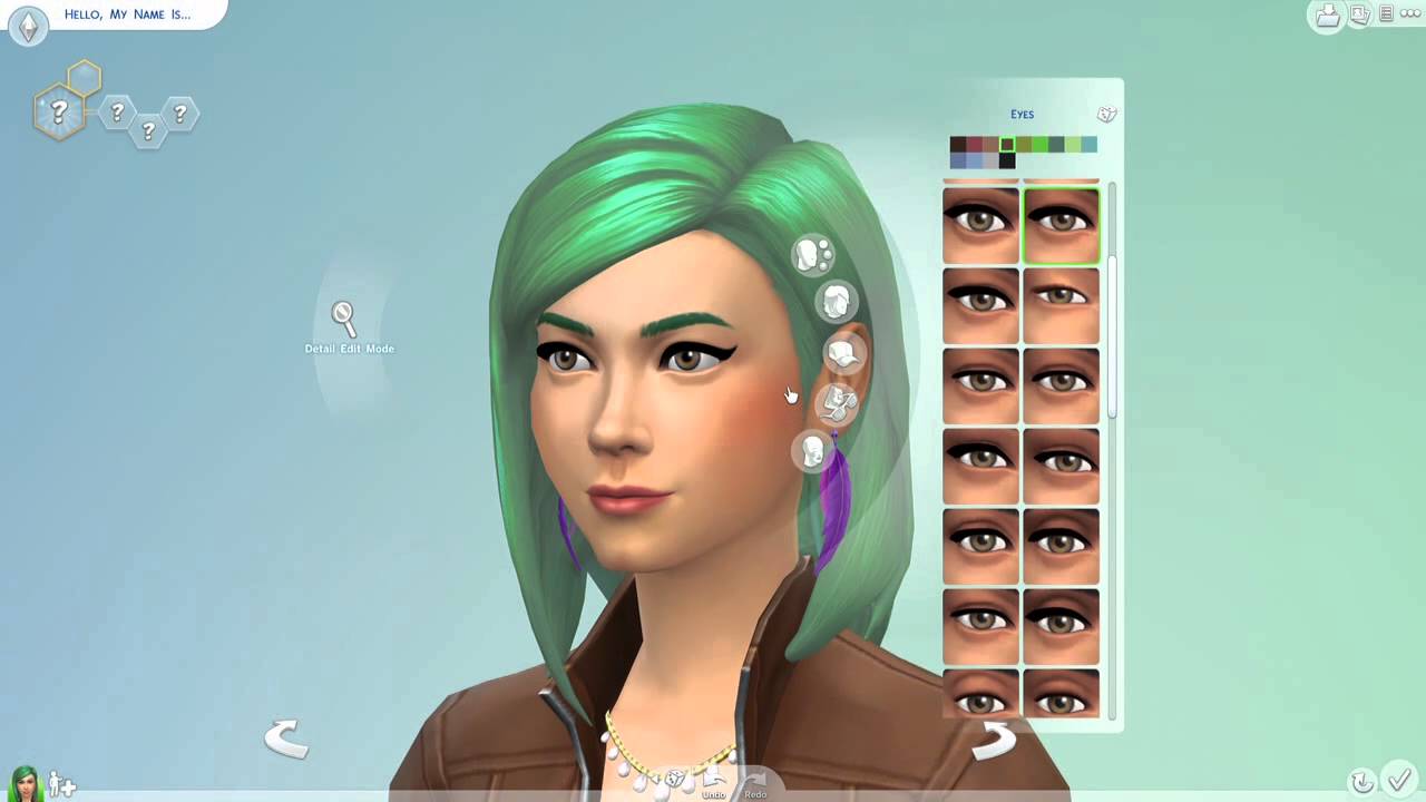 Create a Sim : Sims 4 Demo ( ͡° ᴥ ͡°) - YouTube