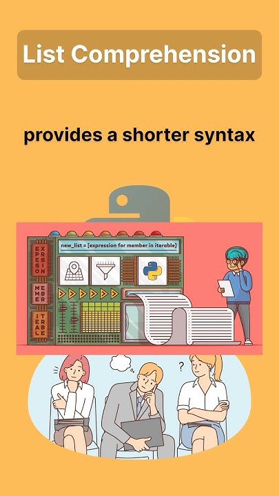 List Comprehension #shorts #python - YouTube