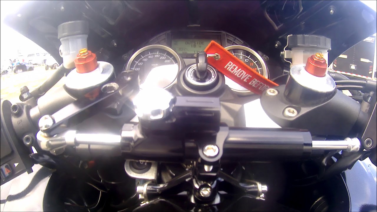 Drag Racing Tach View ZX14R - YouTube