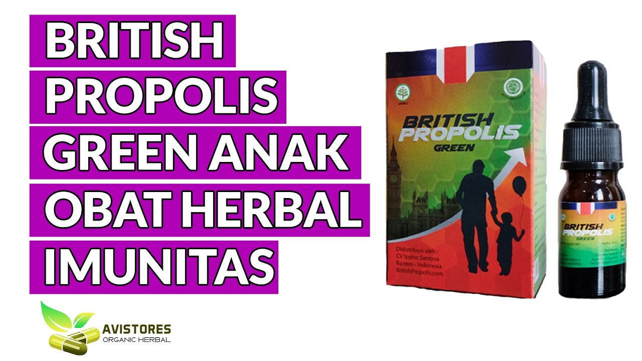 REVIEW BRITISH PROPOLIS GREEN Kids Anak Suplemen Imunitas - YouTube
