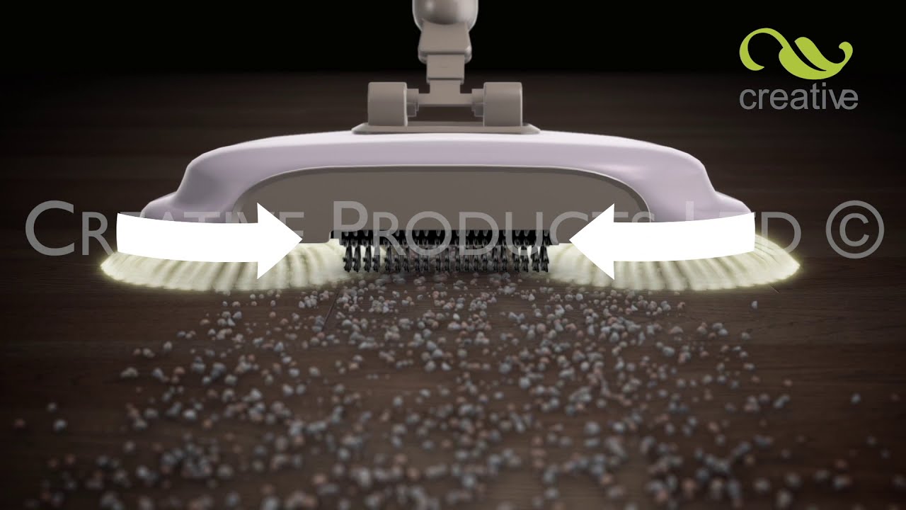 Creative Products Cyclone Sweeper - YouTube