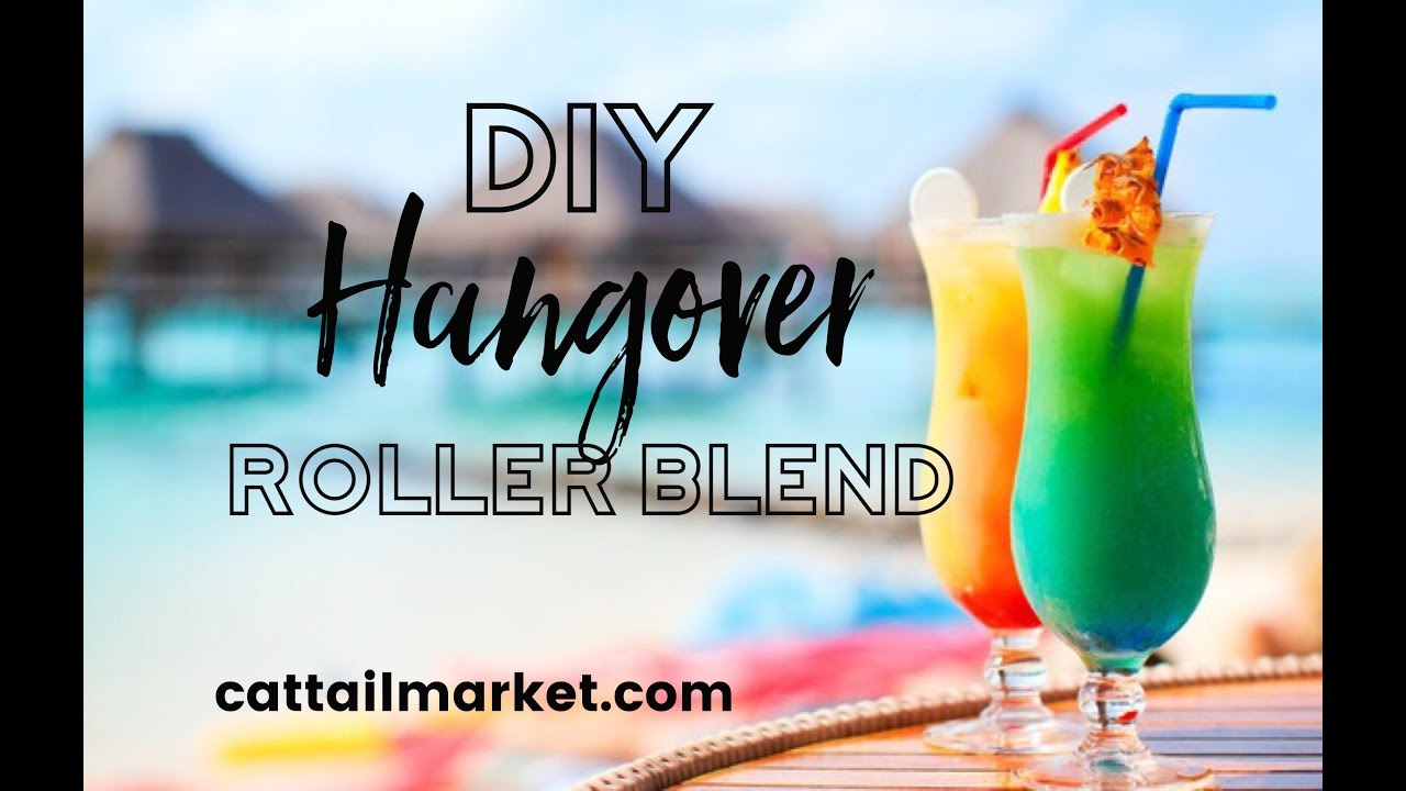 Hangover Essential Oil Roller Blend - YouTube