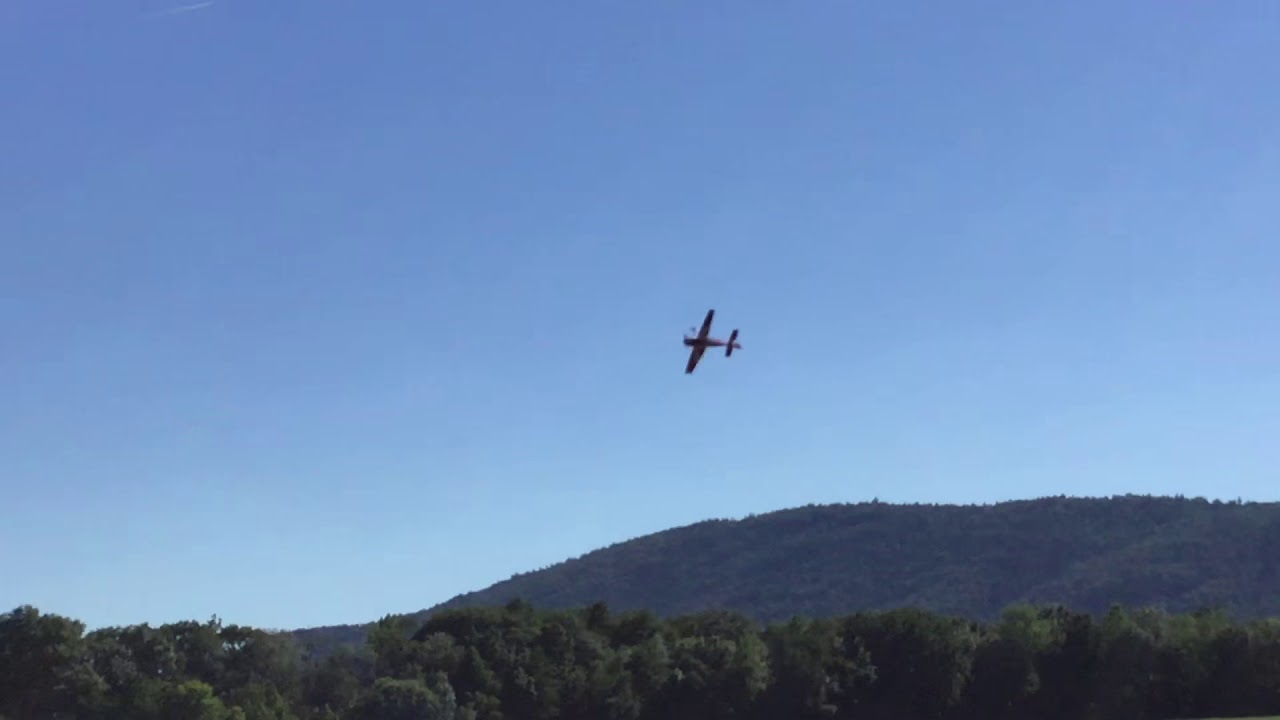 Large stunt rc plane - YouTube