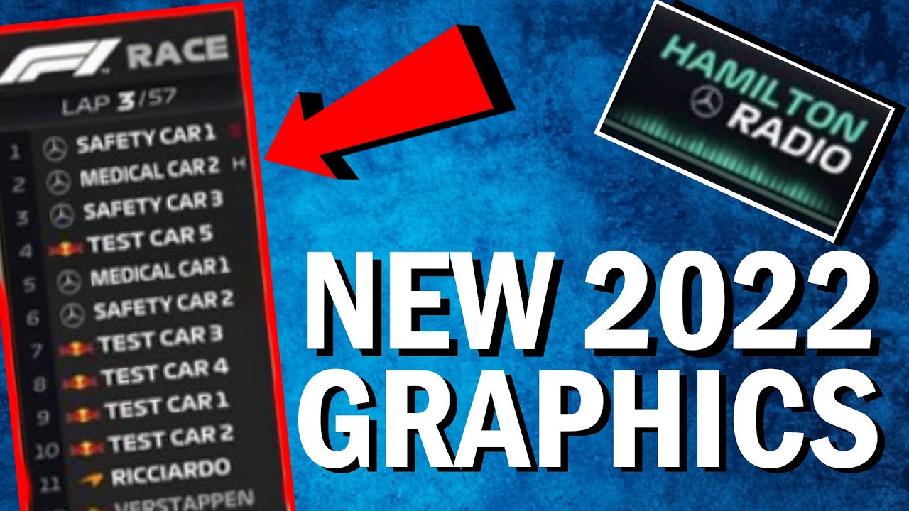NEW F1 2022 TV Graphics Revealed! | F1 News - YouTube