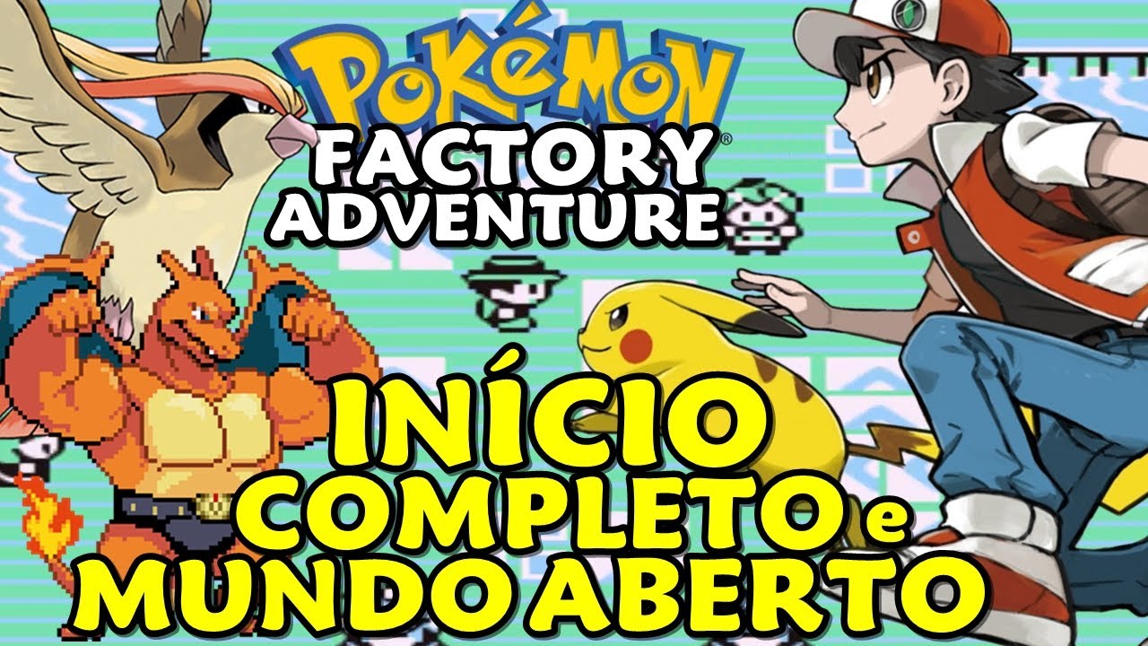 Pokémon Factory Adventure (Hack Rom - GBC) - O Início Completo com ...
