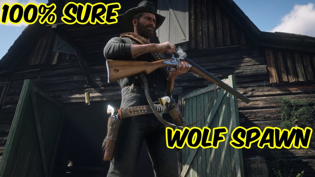 159. Gray Wolf location RDR2 - YouTube