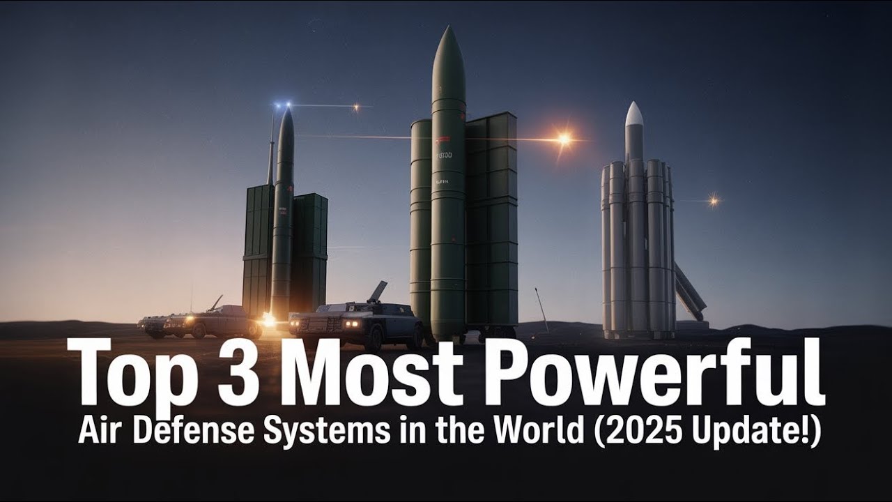 “Top 3 Most Powerful Air Defense Systems in the World (2025 Update ...