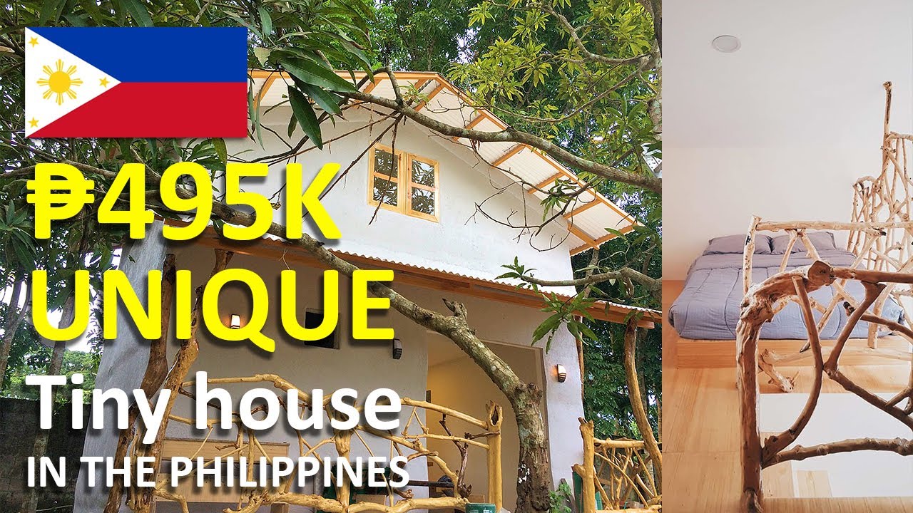 UNIQUE TINY HOUSE PHILIPPINES with CUSTOM FURNITURE | TINY HOUSE IDEA ...