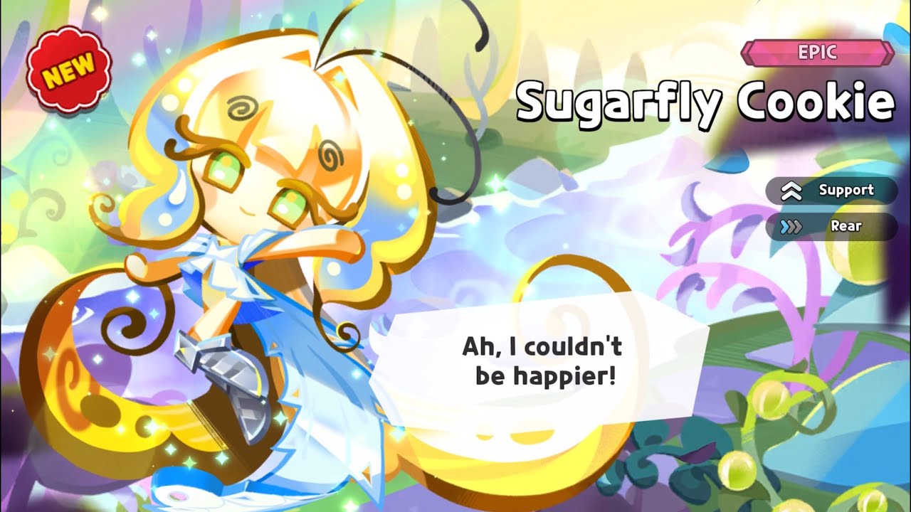 Cookie run: kingdom, sugarfly cookie - YouTube