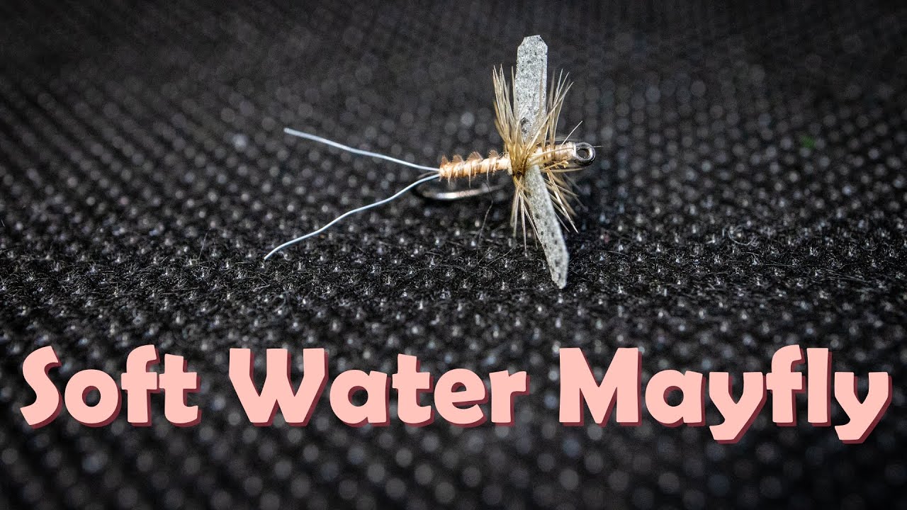 Soft Water Mayfly Dry Fly - Pale Morning Dun - YouTube