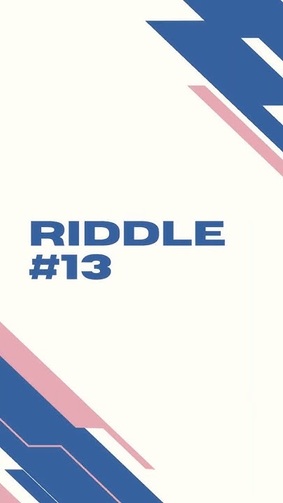 Riddle #13 | Can You Solve This Riddle? 🧠 | #shorts #trending #short ...