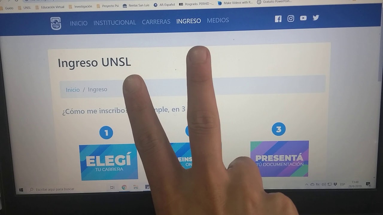 Cómo inscribirse 1 - YouTube