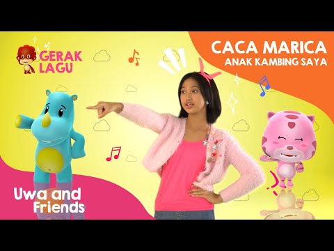 Gerak dan Lagu Caca Marica Anak Kambing Saya - Gerak Lagu PAUD - Senam PAUD