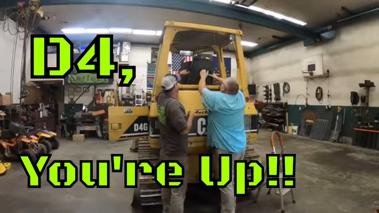 D4's Much Needed Repairs - Including A New Joystick And Seat Plus Full ...