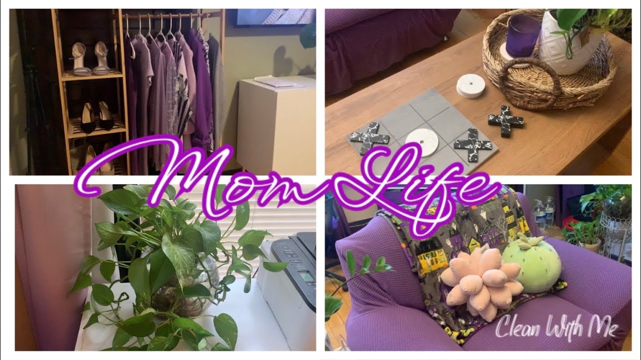 NEW Mom Life/ Clean with me/ Motivational clean with me/ crazy mom of 4 ...