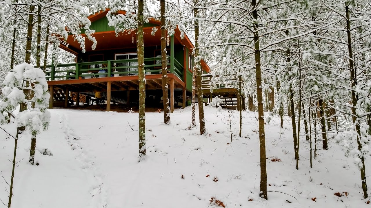 Never too OLD to have Fun | a WINTER Cabin Adventure - YouTube