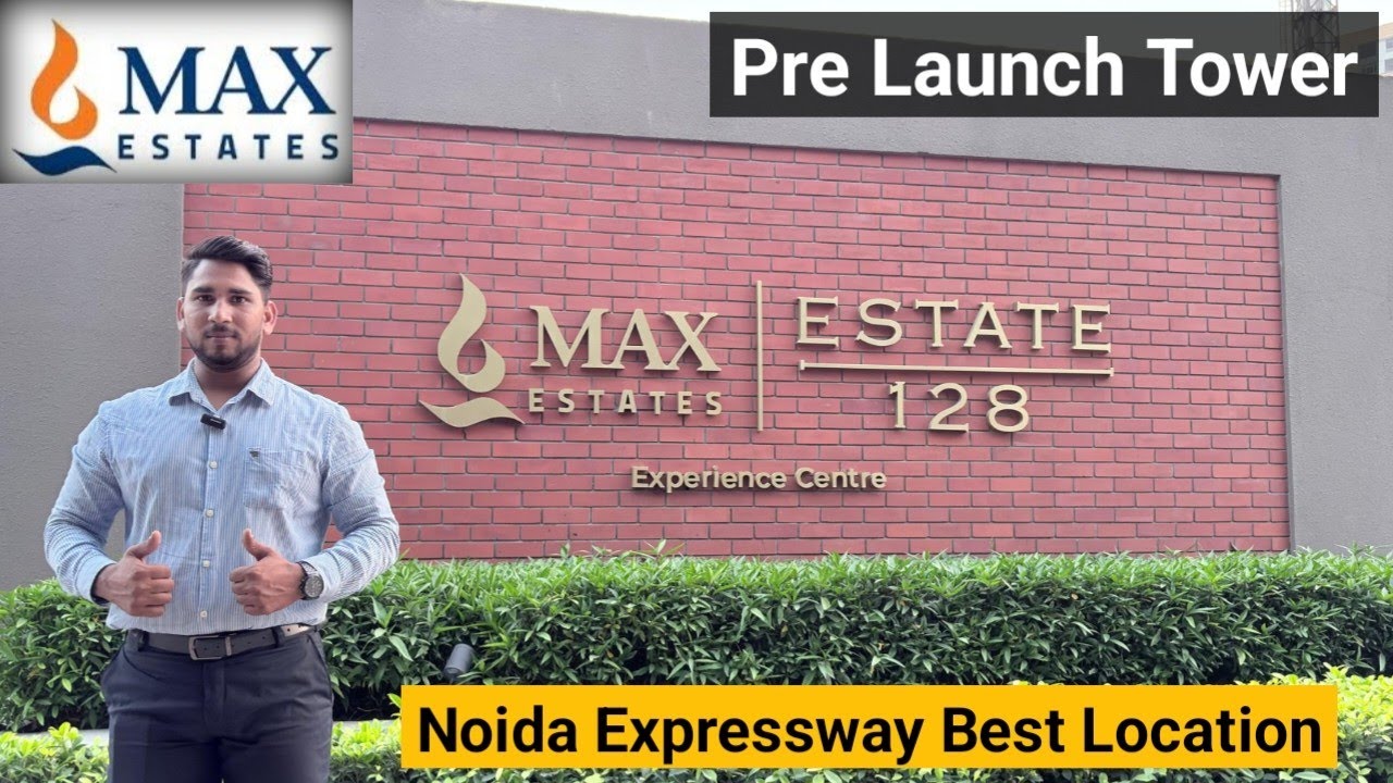 Max Estates 128: A Premium Living Experience in Noida Expressway - YouTube