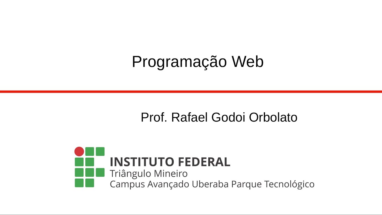 ProgWeb 5a 14/05/2020 - YouTube