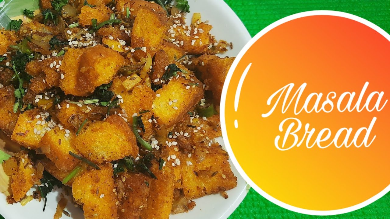 Masala Bread Recipe | How to Make Masala Bread | Breakfast Recipe ...