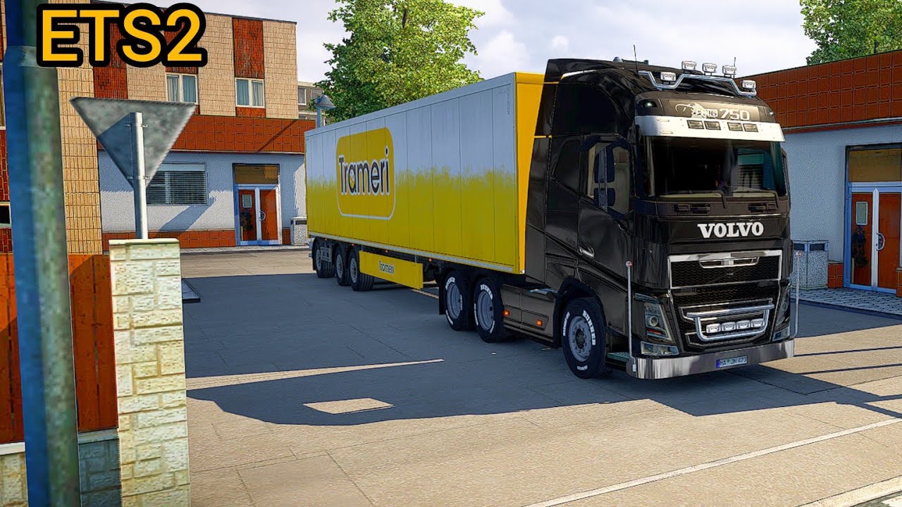 ETS2 Wroclaw To Prague 218Km Delivery Controller Gameplay - YouTube