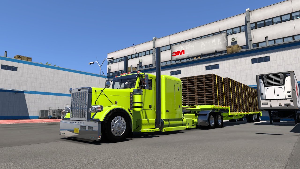 GKVFJX GAMING ATS PETERBILT 379/389 POV DRIVE LOS ANGELES FOR STERLING ...
