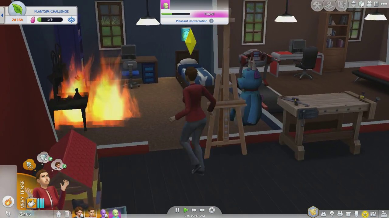 The Sims 4: Junior Wizard Starter Set Strikes Again - YouTube