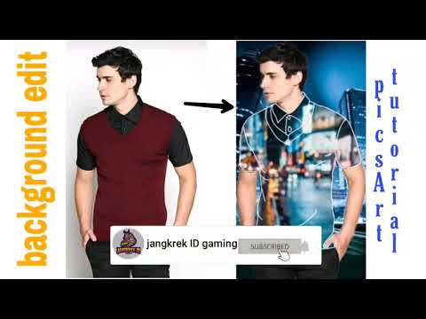 Cara edit baju tembus pandang keren | picsArt tutorial editing