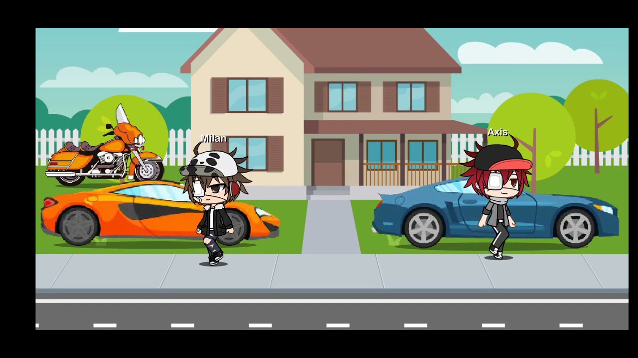 Gacha life car race - YouTube