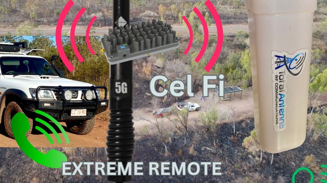 Cel Fi ROAM R41 Extreme Kit install & Review Total Antenna.. - YouTube