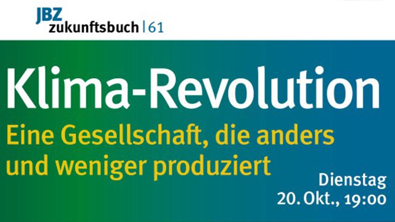 Christian Zeller über eine Revolution für das Klima? - YouTube