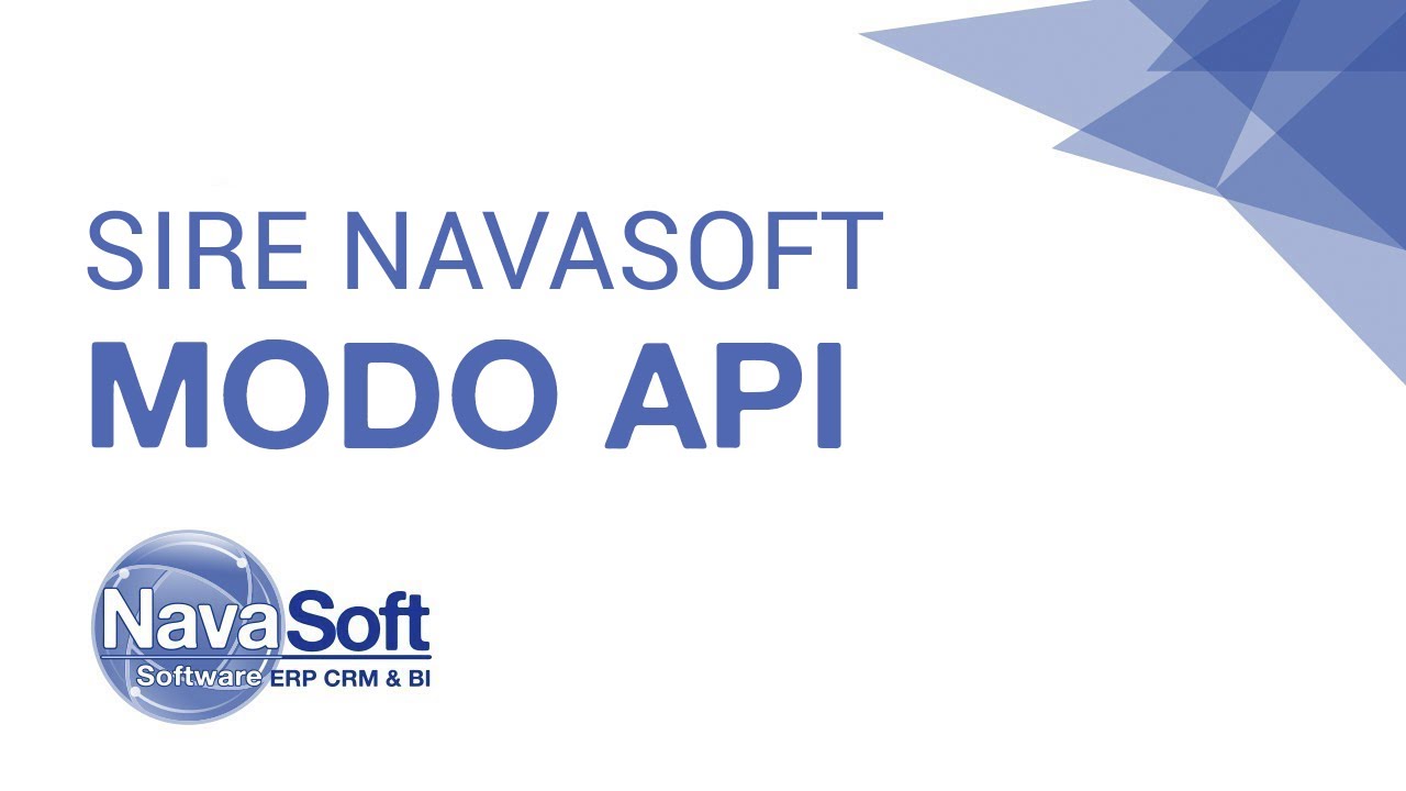 Presentación Modo API - YouTube