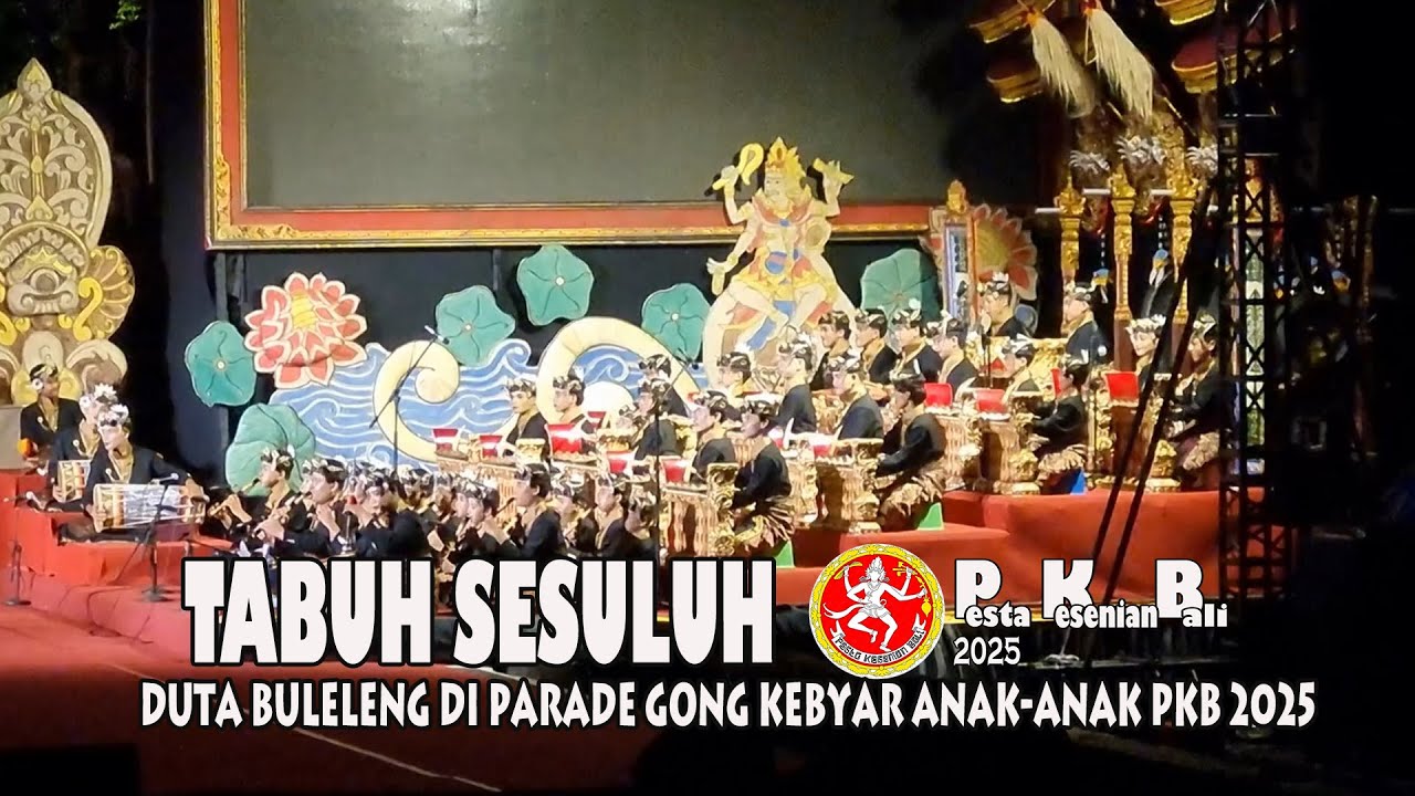 "Tabuh Sesuluh" Sanggar Seni Santhi Budaya Duta Buleleng PKB 2025 - YouTube