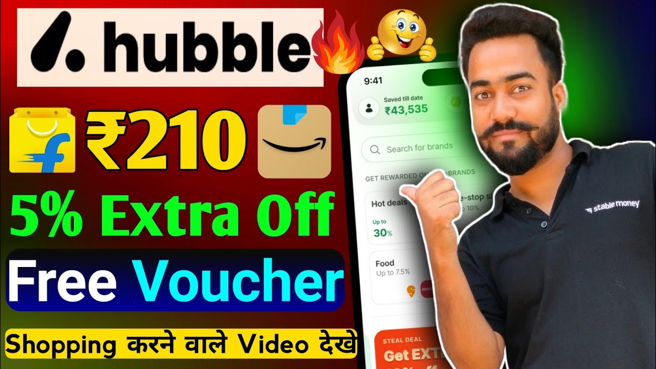 Hubble ₹210 Profit + 5% Extra Offer😱 Flipkart & Amazon Discount Offer ...