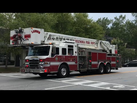 Columbia Fire Department: Devine Street Firehouse Responding to ...