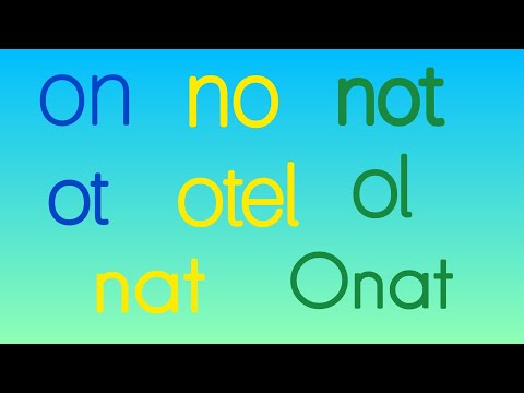 O harfi okuma yazma öğretimi /\