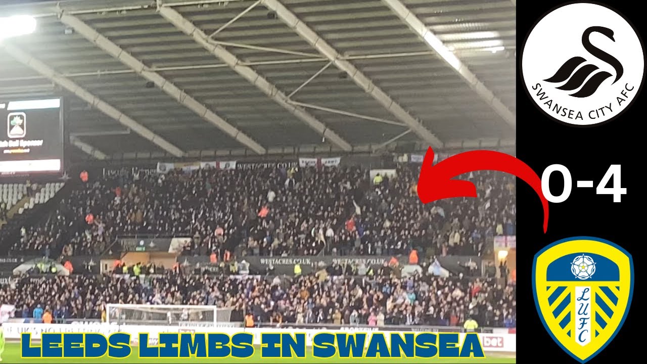 LEEDS LIMBS AS THEY THRASH SWANS| SWANSEA 0-4 LEEDS MATCHDAY VLOG - YouTube