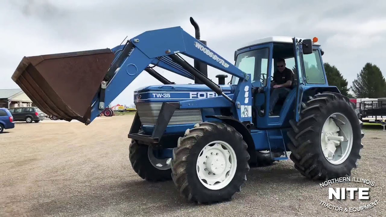 Ford TW-35 Tractor at Nite Equipment - YouTube
