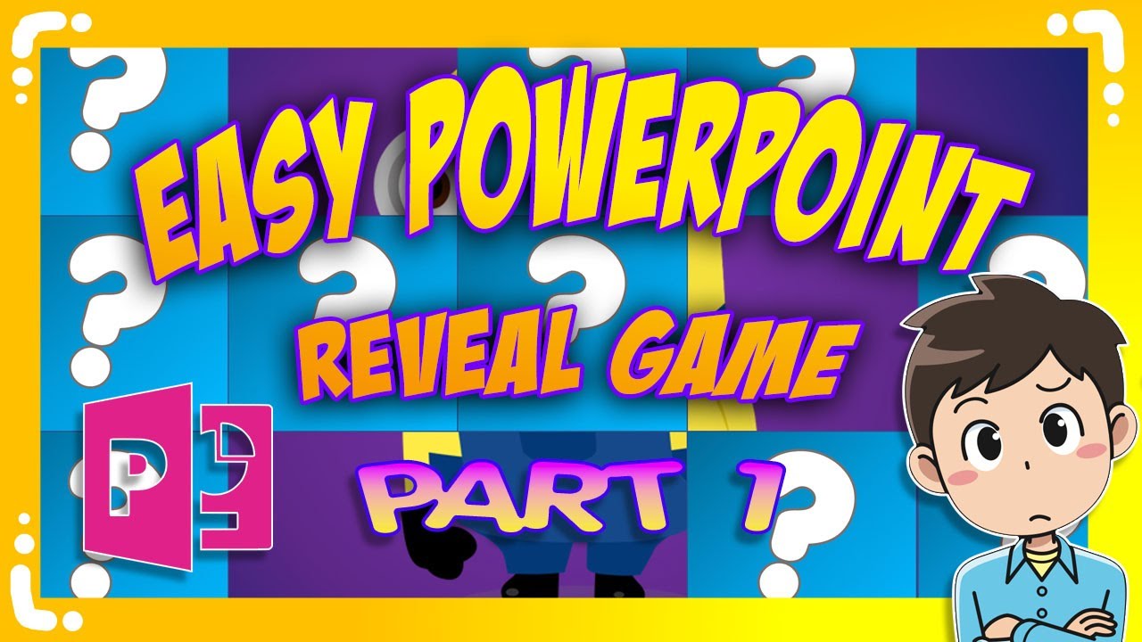 Easy Powerpoint Reveal Game - Lesson 1 - YouTube
